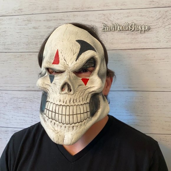 Spirit | Other | Spirit Halloween Skeleton Clown Scary Rubber Adult ...